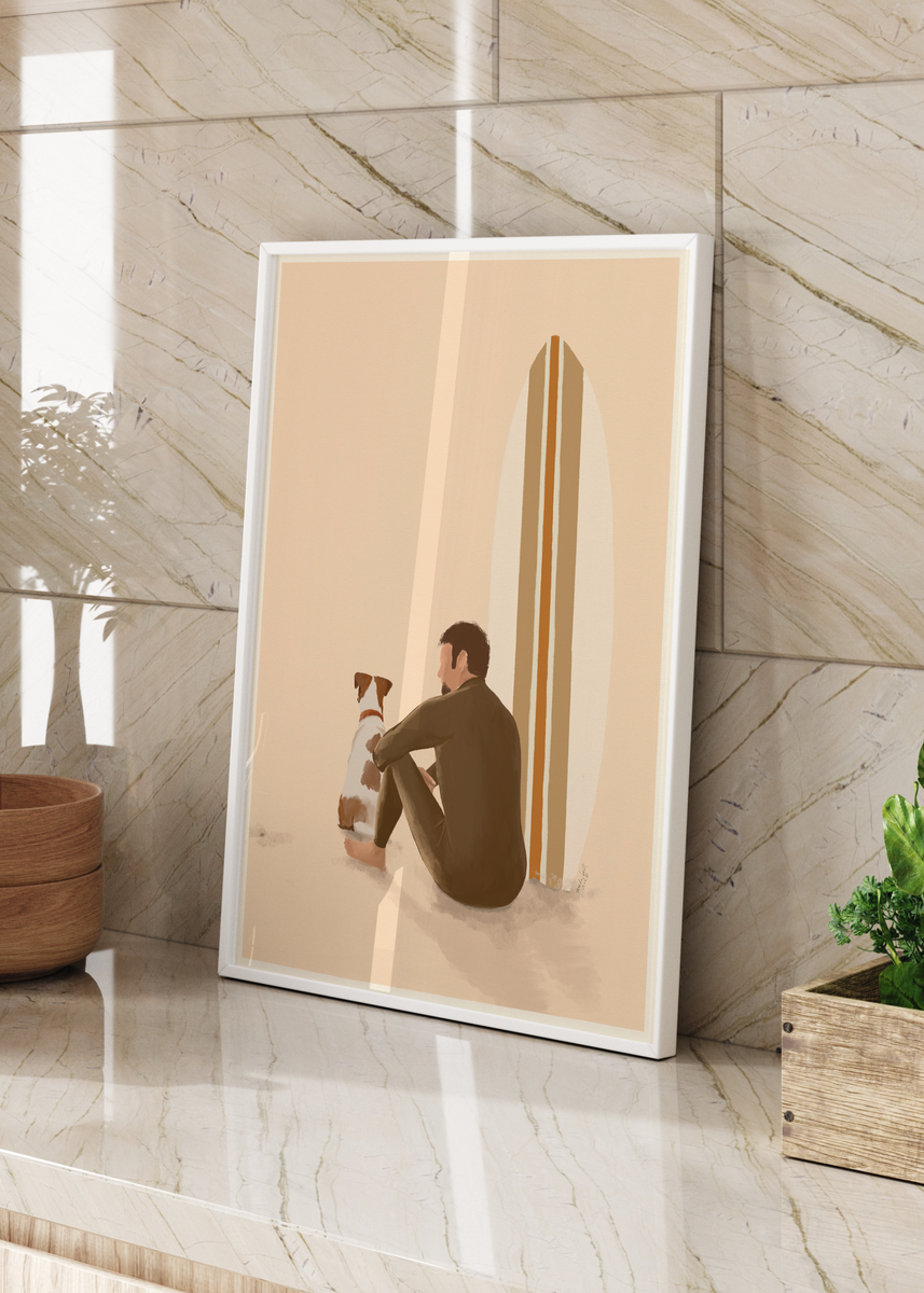 Surf team By Andi Bell Art – Wolf & Bear Prints