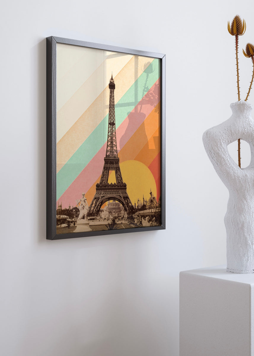 Eiffel Tower Rainbow | Colourful Paris | By Florent Bodart – Wolf ...